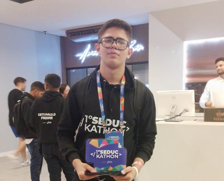 Aluno da Programe.io, de Parnaíba, é selecionado para intercâmbio nos EUA